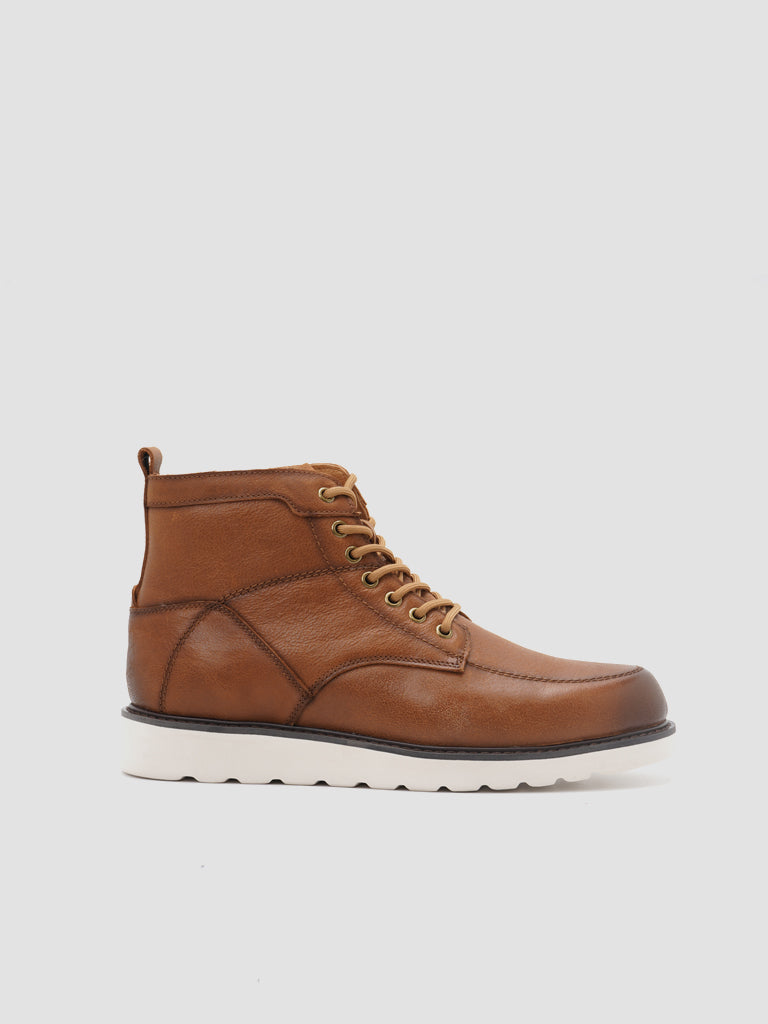 Reed Lace Up Boots (Tan) – Traffic Footwear